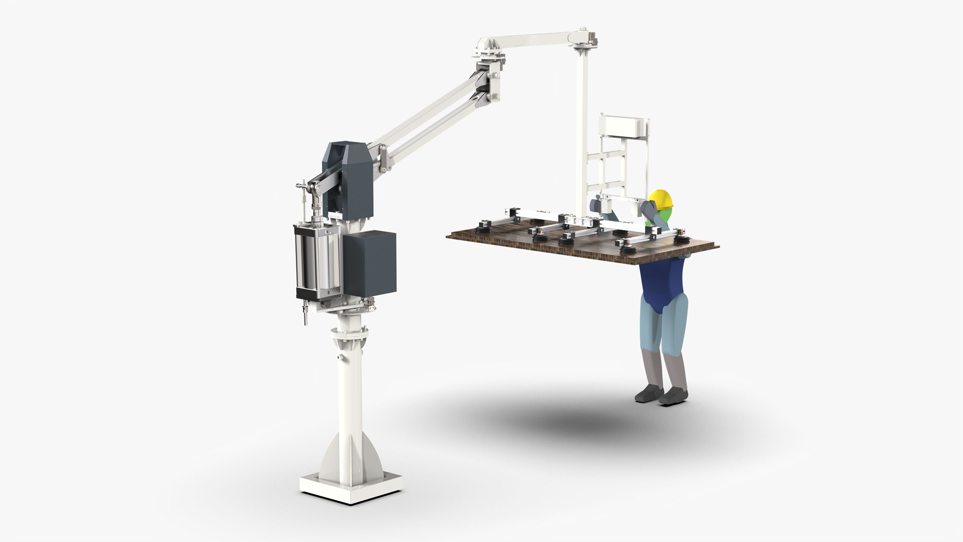 Pneumatic Manipulator Arm 3D Model - TurboSquid 1991873