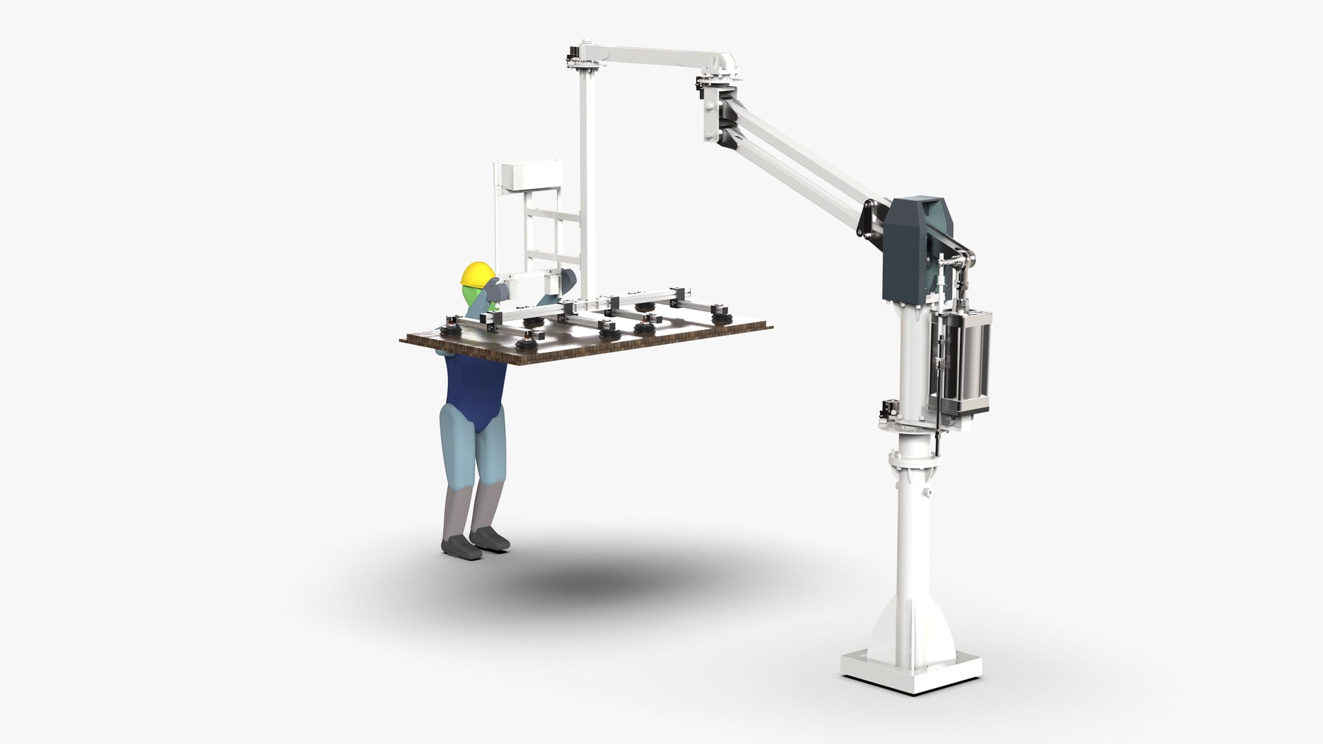 Pneumatic Manipulator Arm 3D Model - TurboSquid 1991873