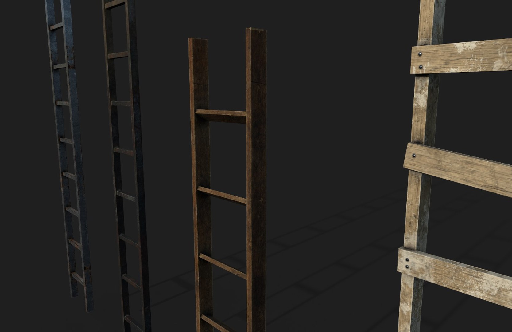 Ladders Ready Games 3D - TurboSquid 1633693