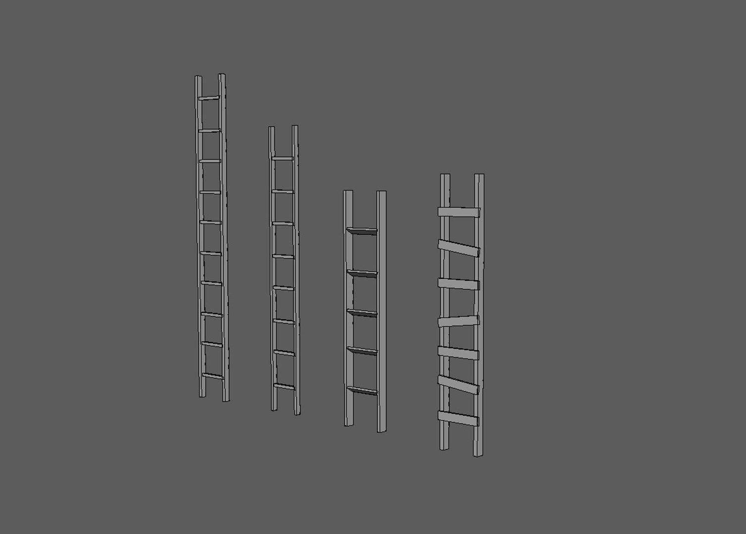 Ladders Ready Games 3D - TurboSquid 1633693