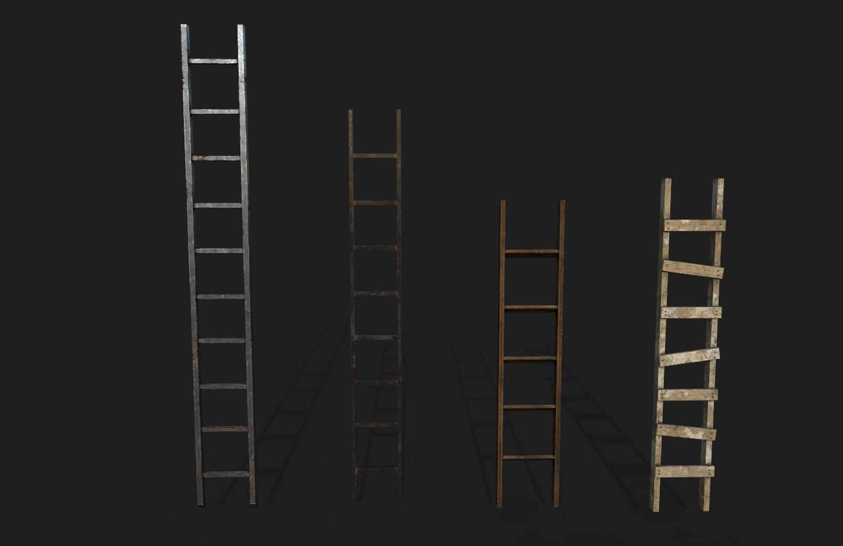 Ladders Ready Games 3D - TurboSquid 1633693