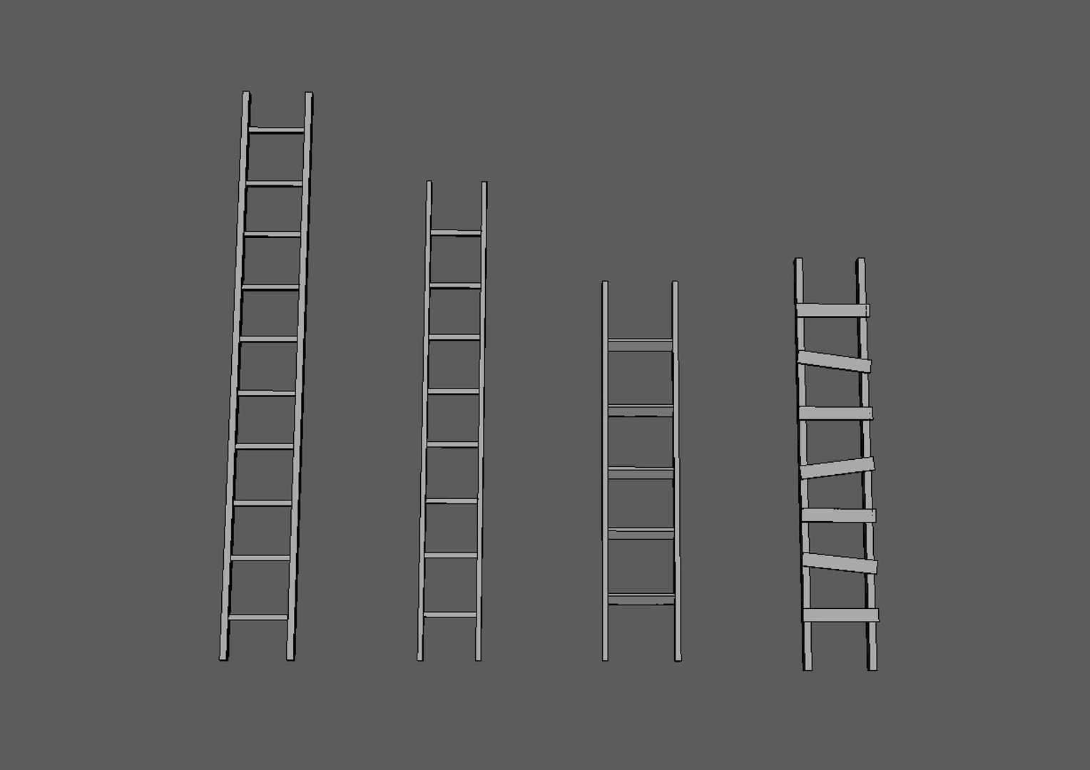 Ladders Ready Games 3D - TurboSquid 1633693