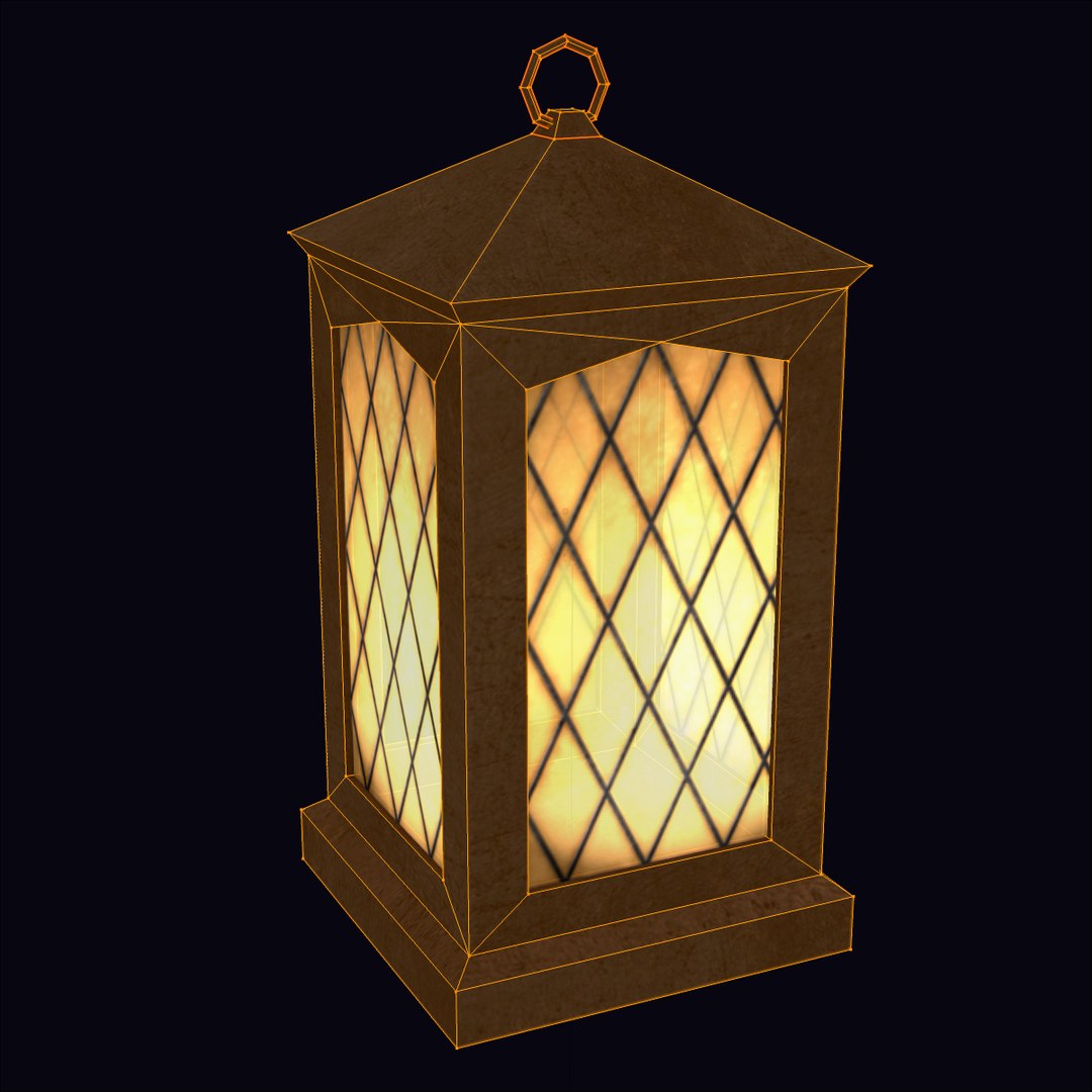 3ds max lantern light