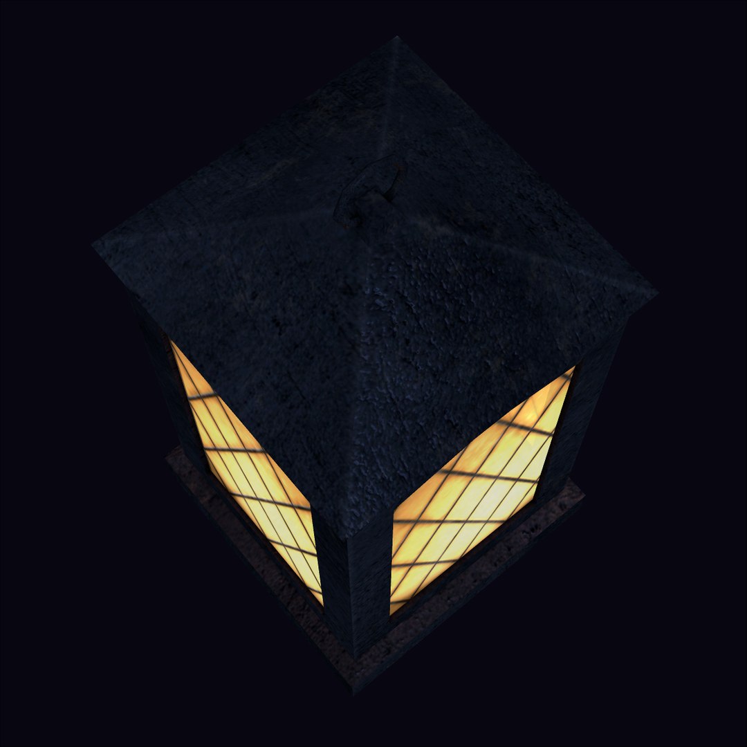 3ds max lantern light
