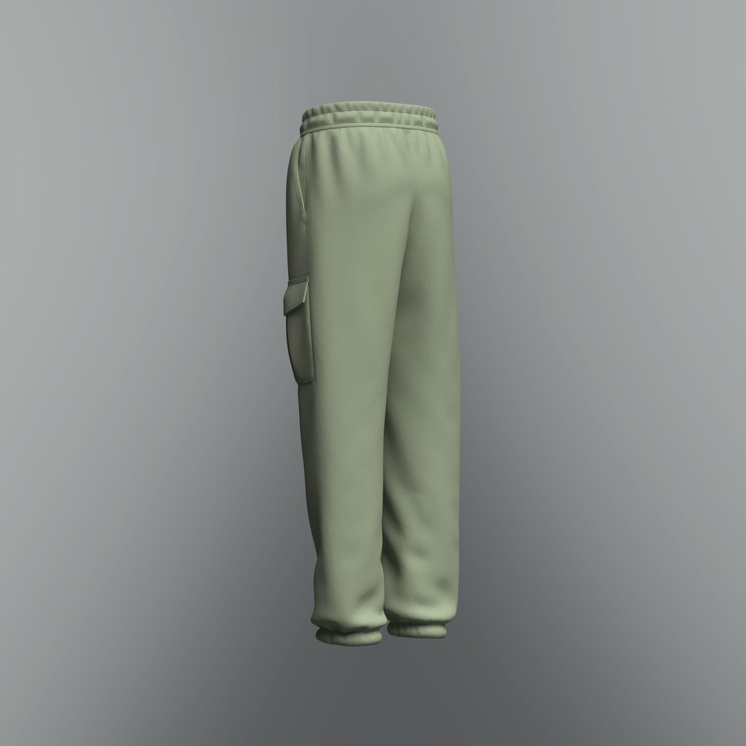Male Cargo Pants 3D Model 3D Model - TurboSquid 2262640