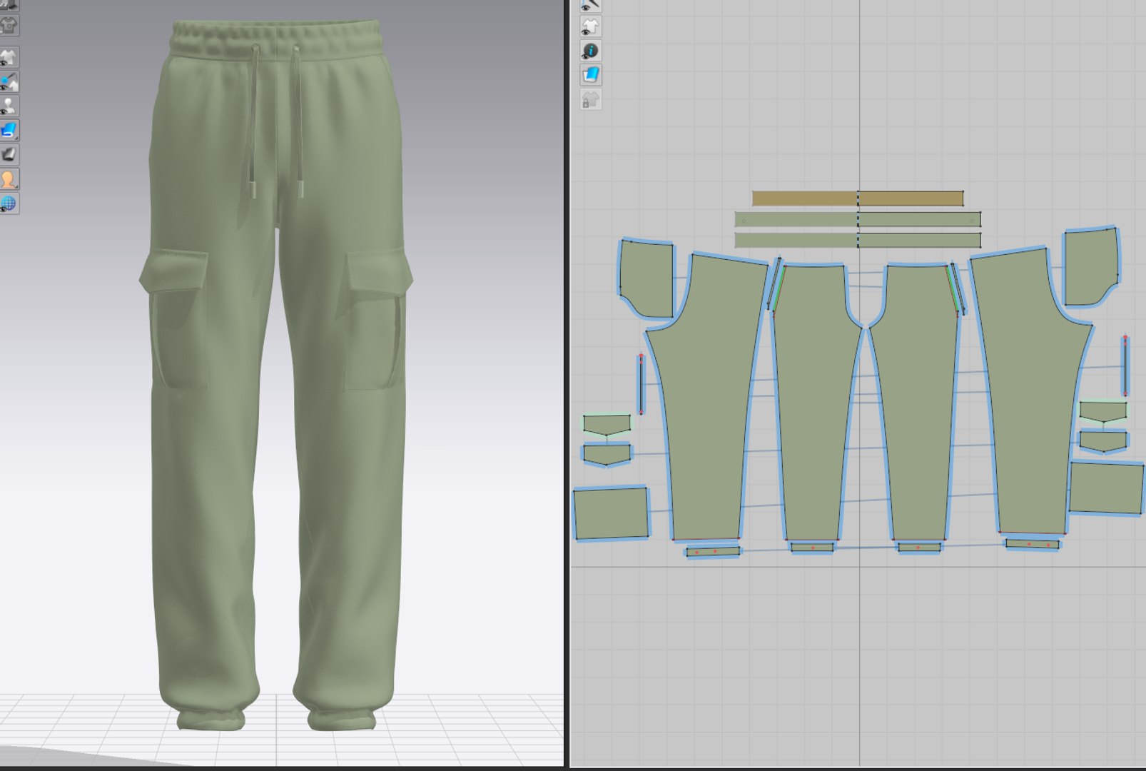 Male Cargo Pants 3D Model 3D Model - TurboSquid 2262640