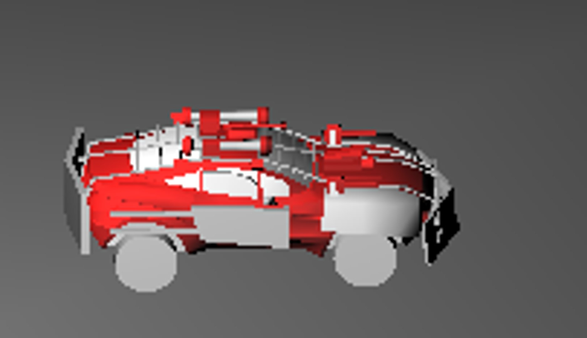 Free Blend Model Stew2000 Car Rigged