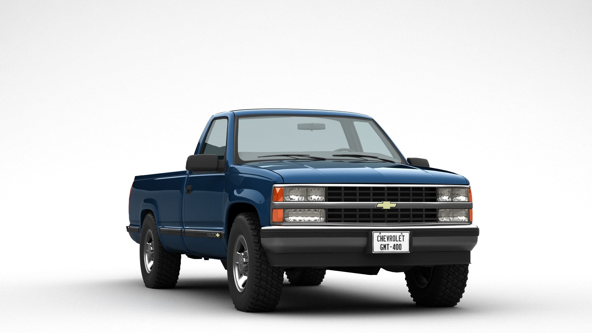 3D Chevrolet Silverado 1500 1994 Model - TurboSquid 2010770