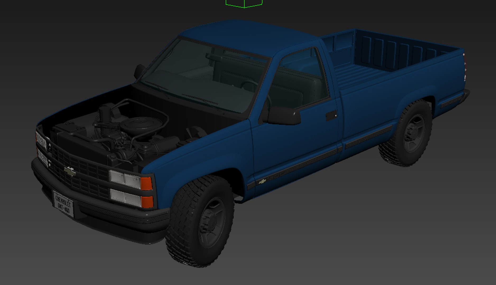 3D Chevrolet Silverado 1500 1994 Model - TurboSquid 2010770
