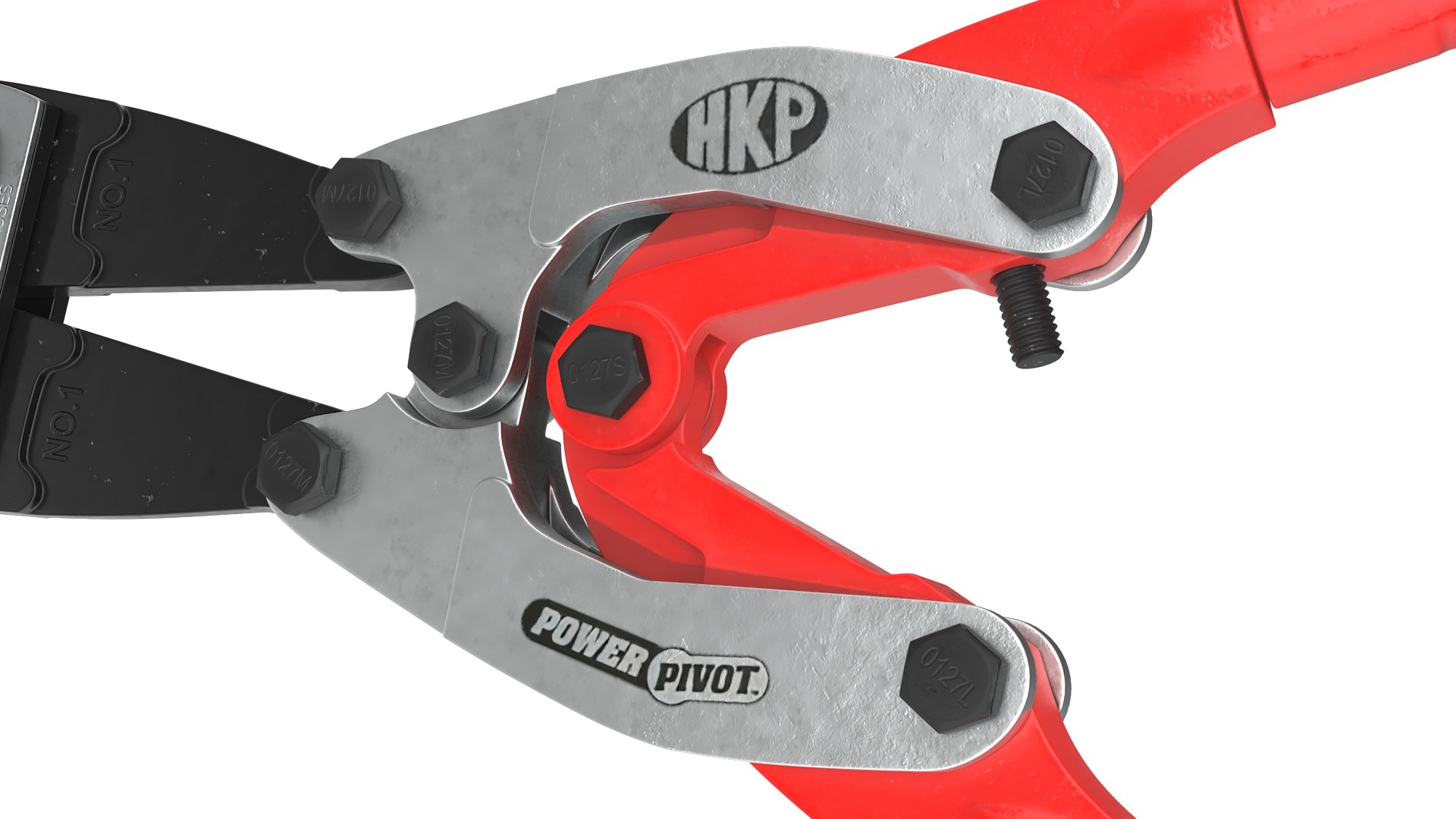 3D Industrial Bolt Cutter Tool Red Model - TurboSquid 2224895