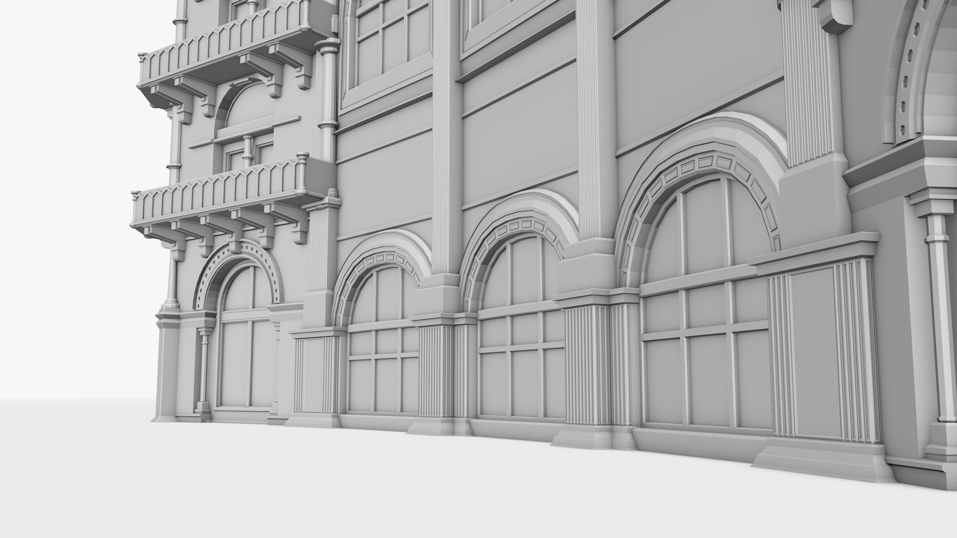 3D European Buildings - TurboSquid 2171686