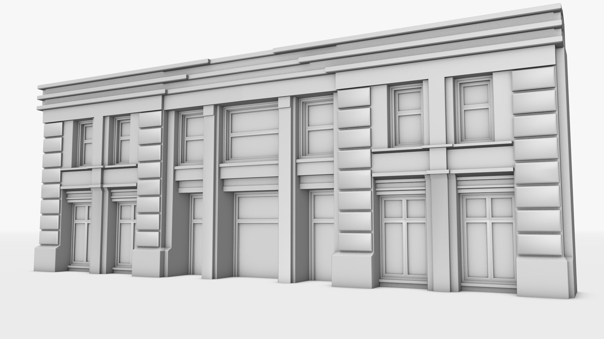 3D European Buildings - TurboSquid 2171686