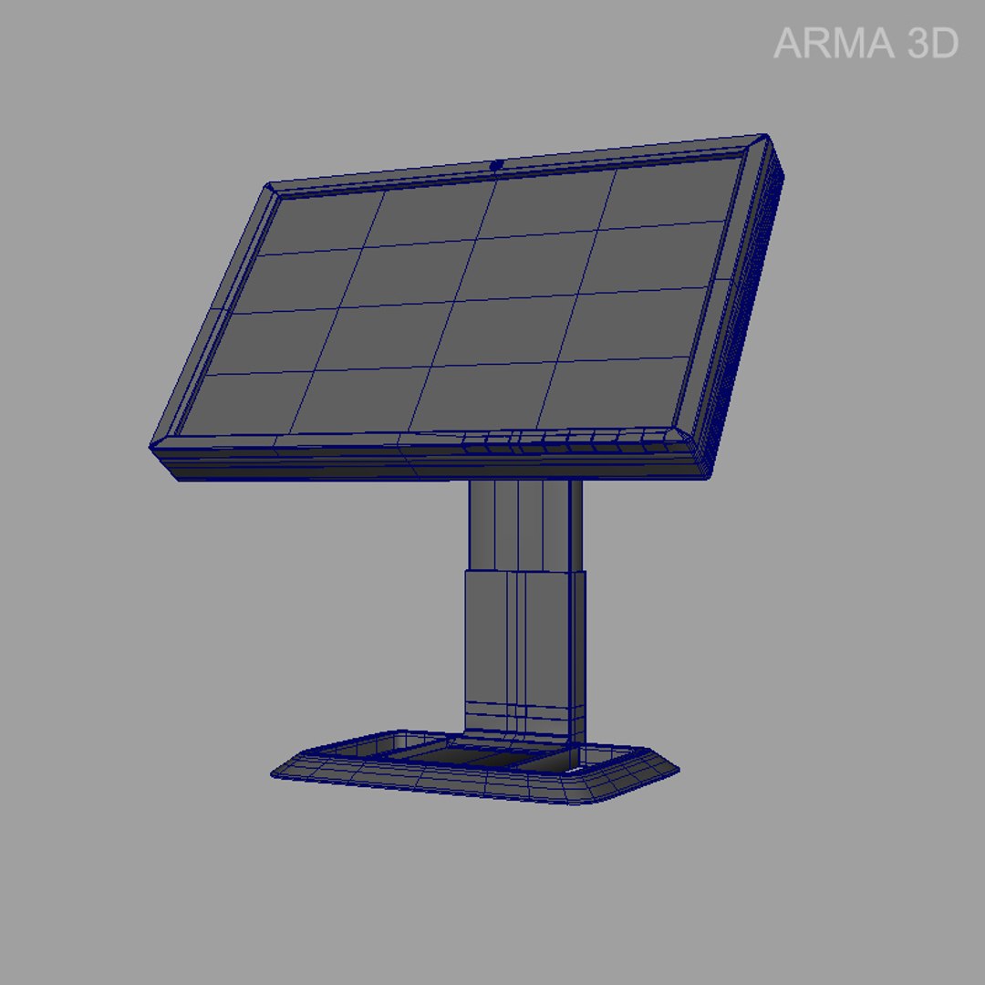 Hp Lp2475w Monitor 3d Model