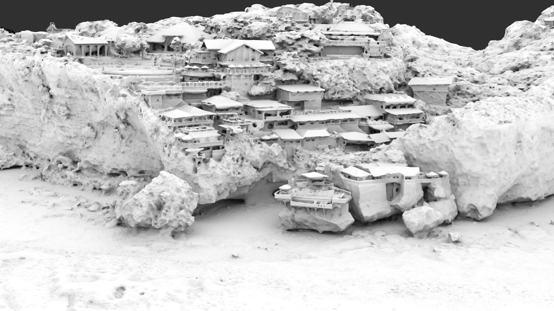 3D Model Bali Uluwatu Cliff Photogrammetry Scanned - TurboSquid 1905075