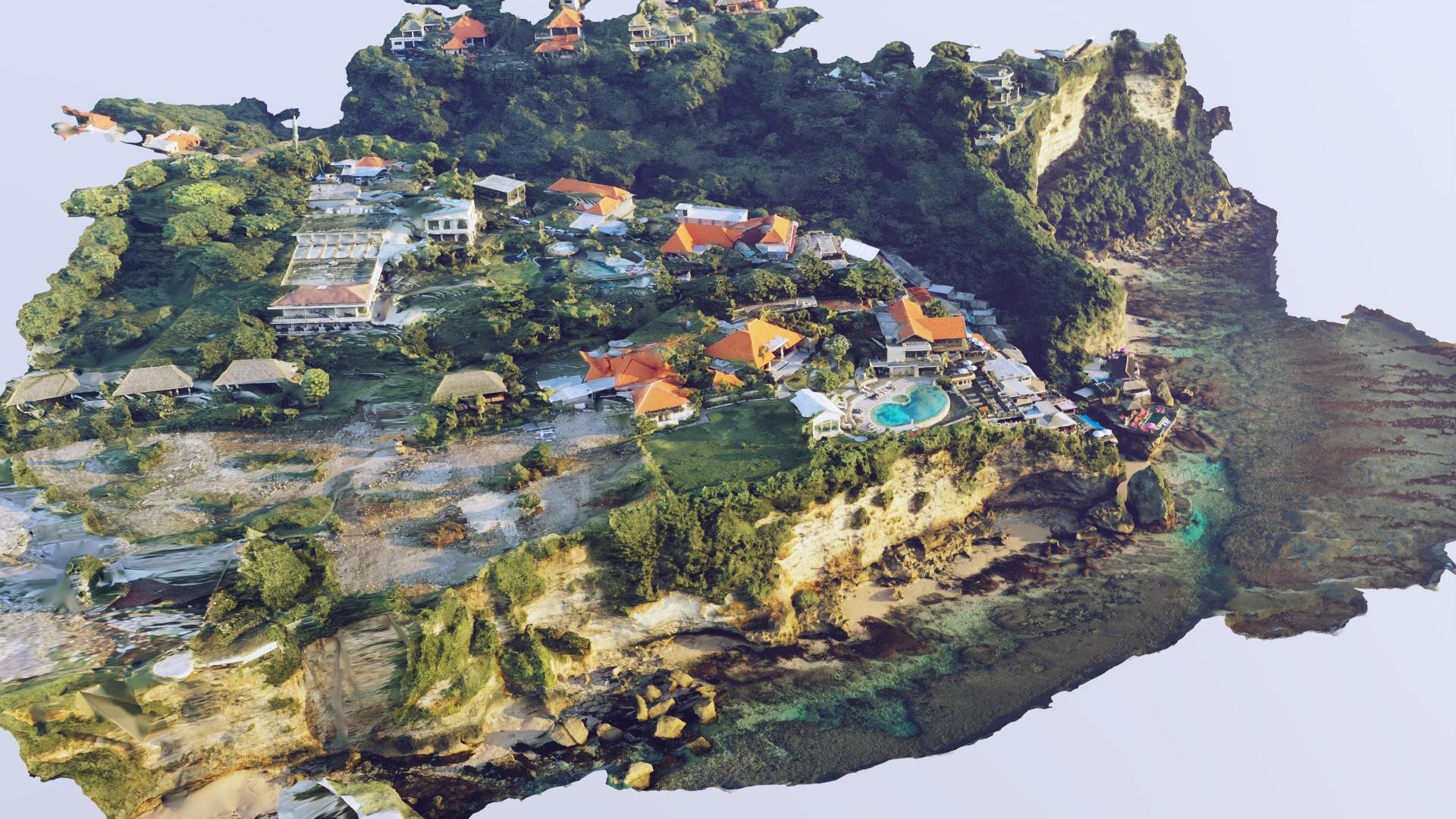3D Model Bali Uluwatu Cliff Photogrammetry Scanned - TurboSquid 1905075