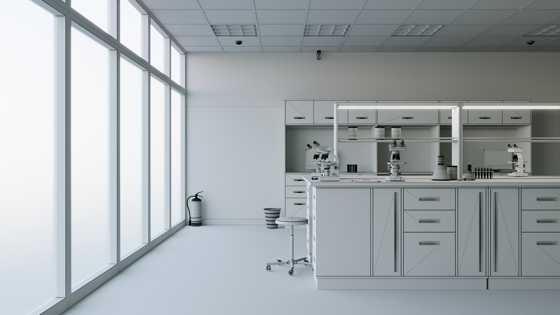 3D Model Laboratory Photorealistic - TurboSquid 1811632