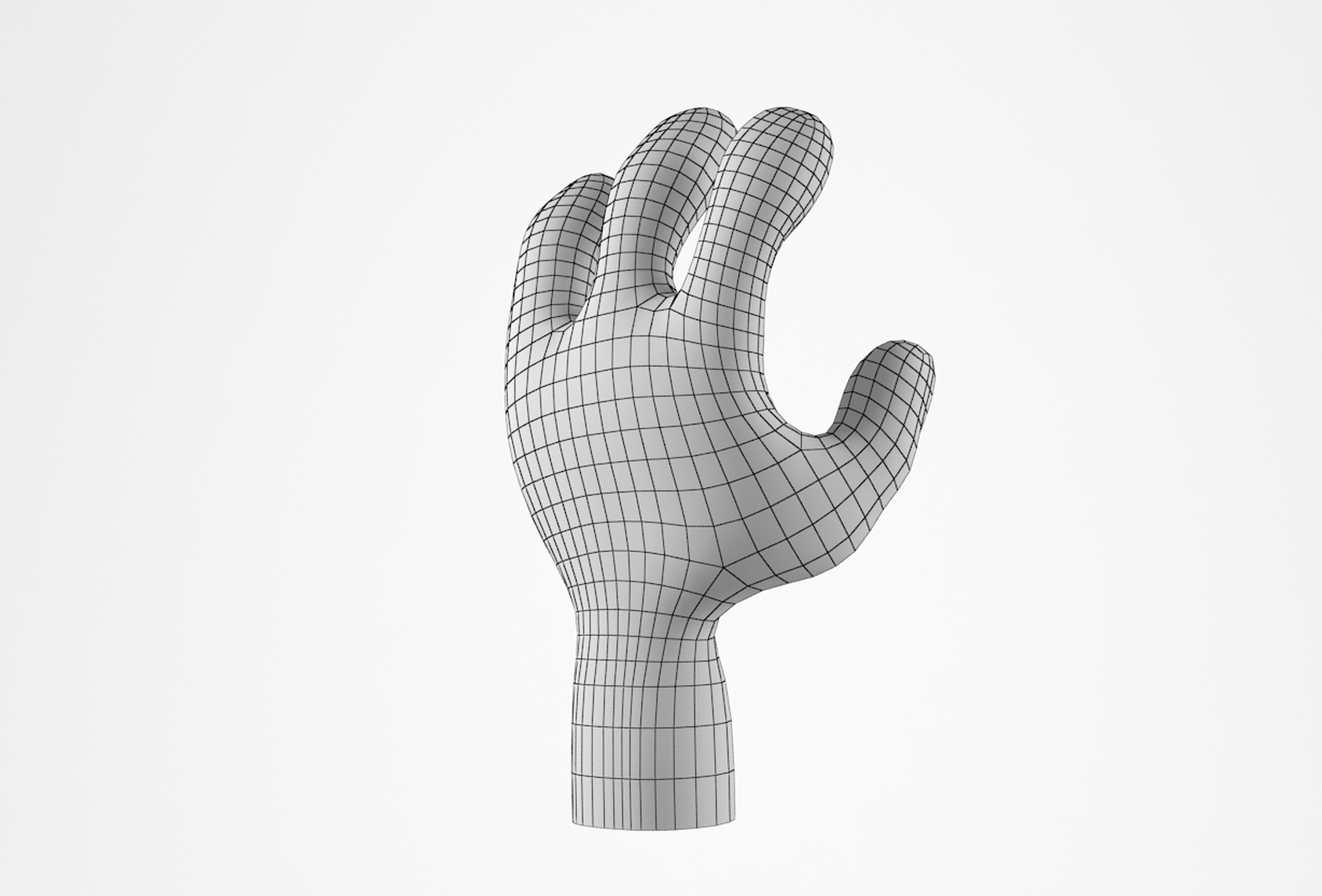 3D hands stylized cartoon character model - TurboSquid 1335167