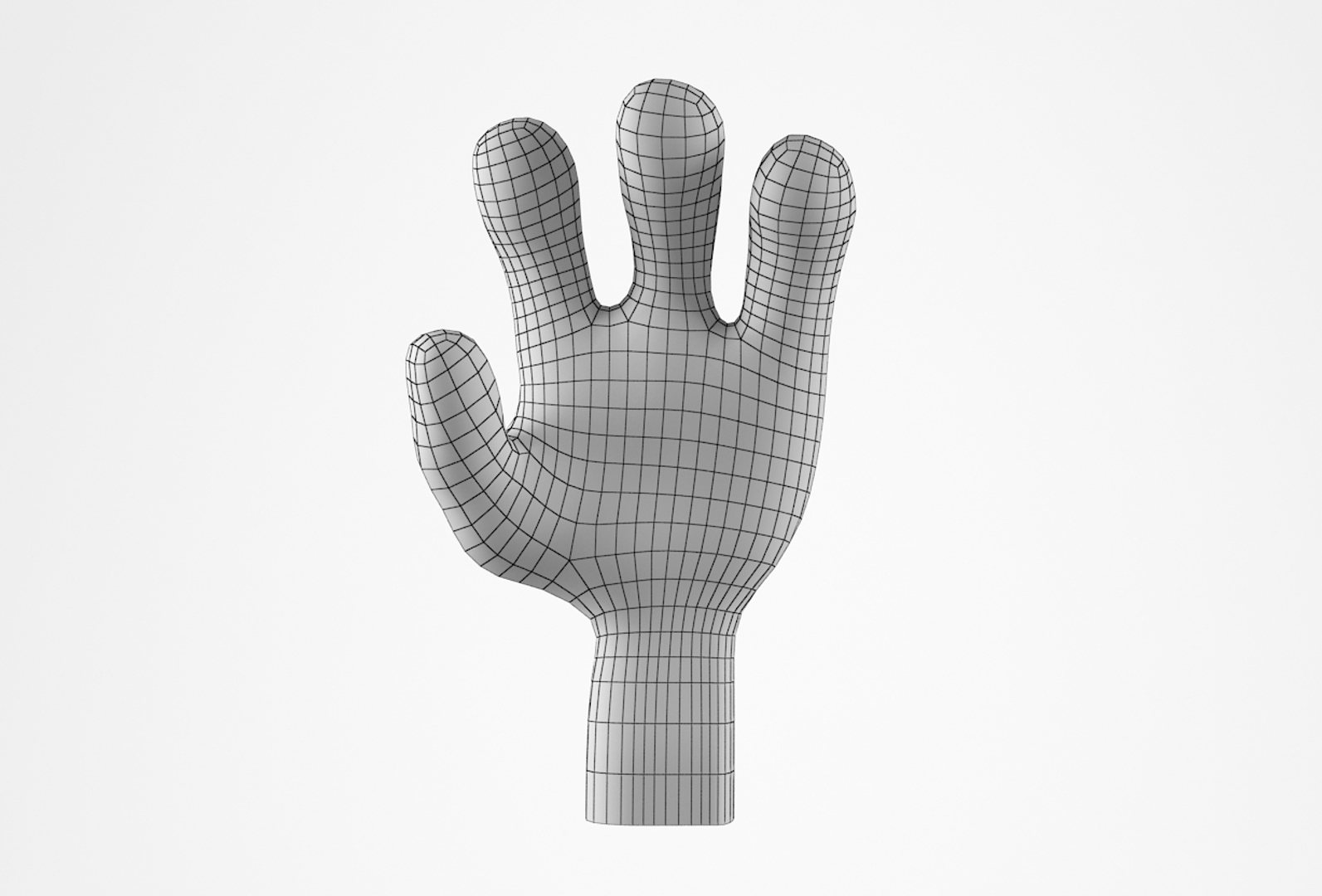 3D hands stylized cartoon character model - TurboSquid 1335167