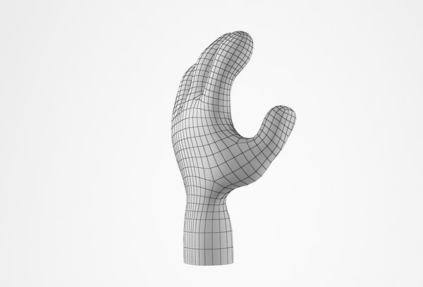 3D hands stylized cartoon character model - TurboSquid 1335167