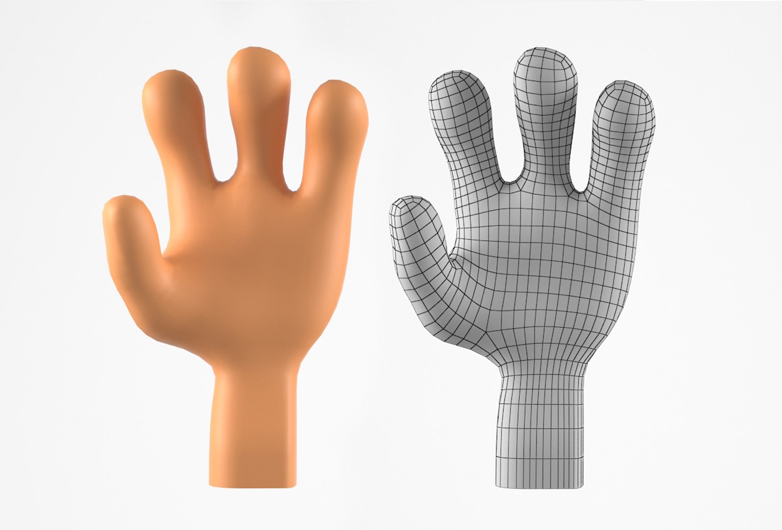 hand cartoon reference