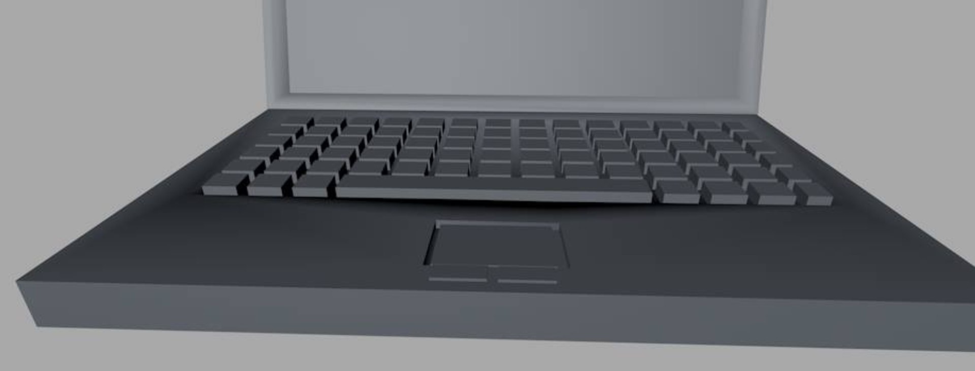3d Model Laptop Dae