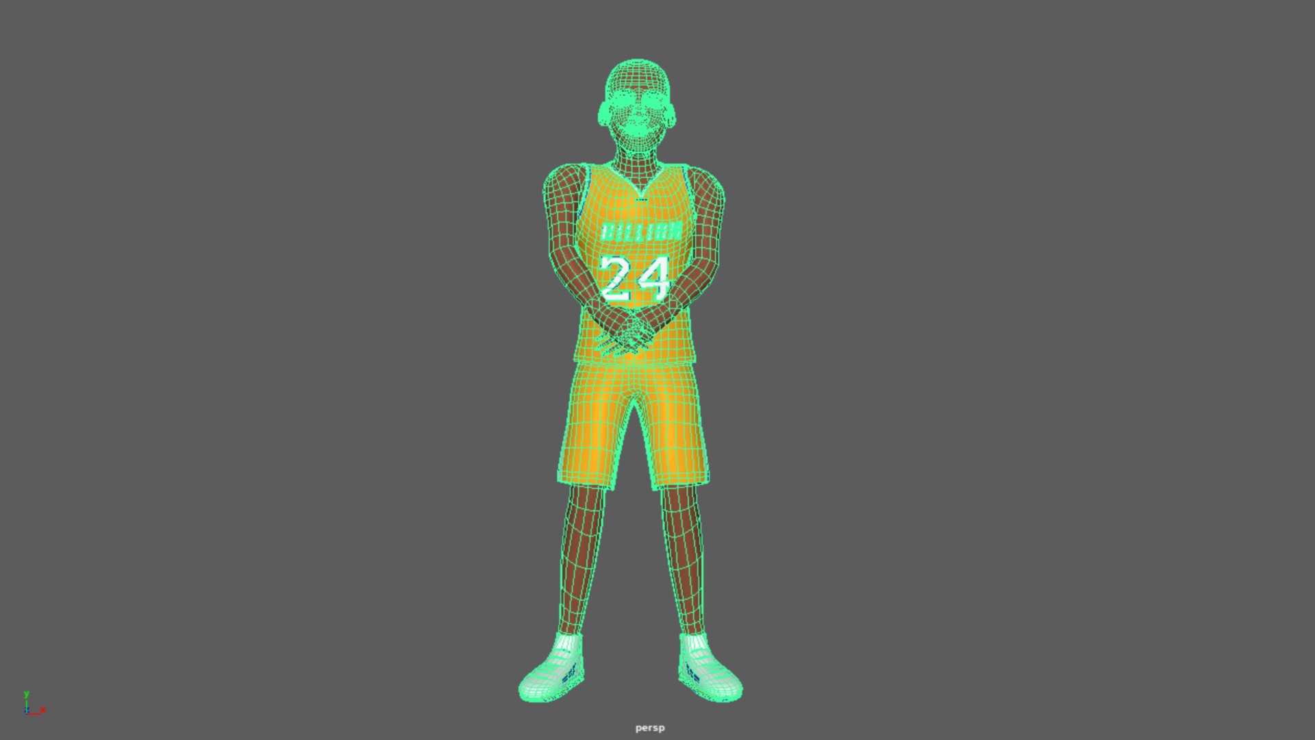3D Model Basketball Screen Block Animation With Character - TurboSquid ...