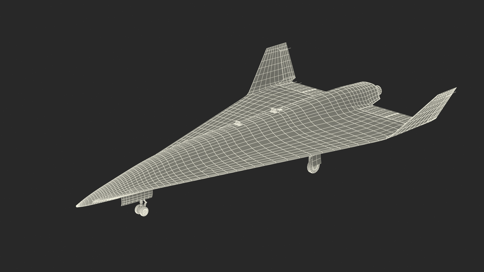Unmanned Surveillance Aircraft 3D Model - TurboSquid 1980762