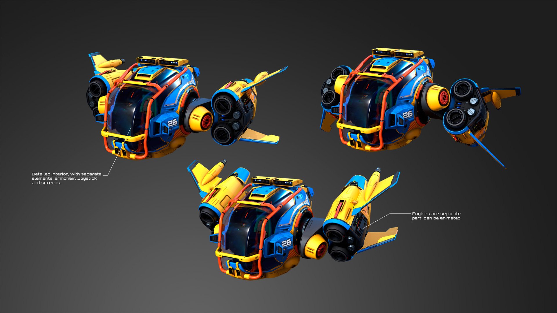 SF - MINISUB Explorer 3D Model - TurboSquid 2109530
