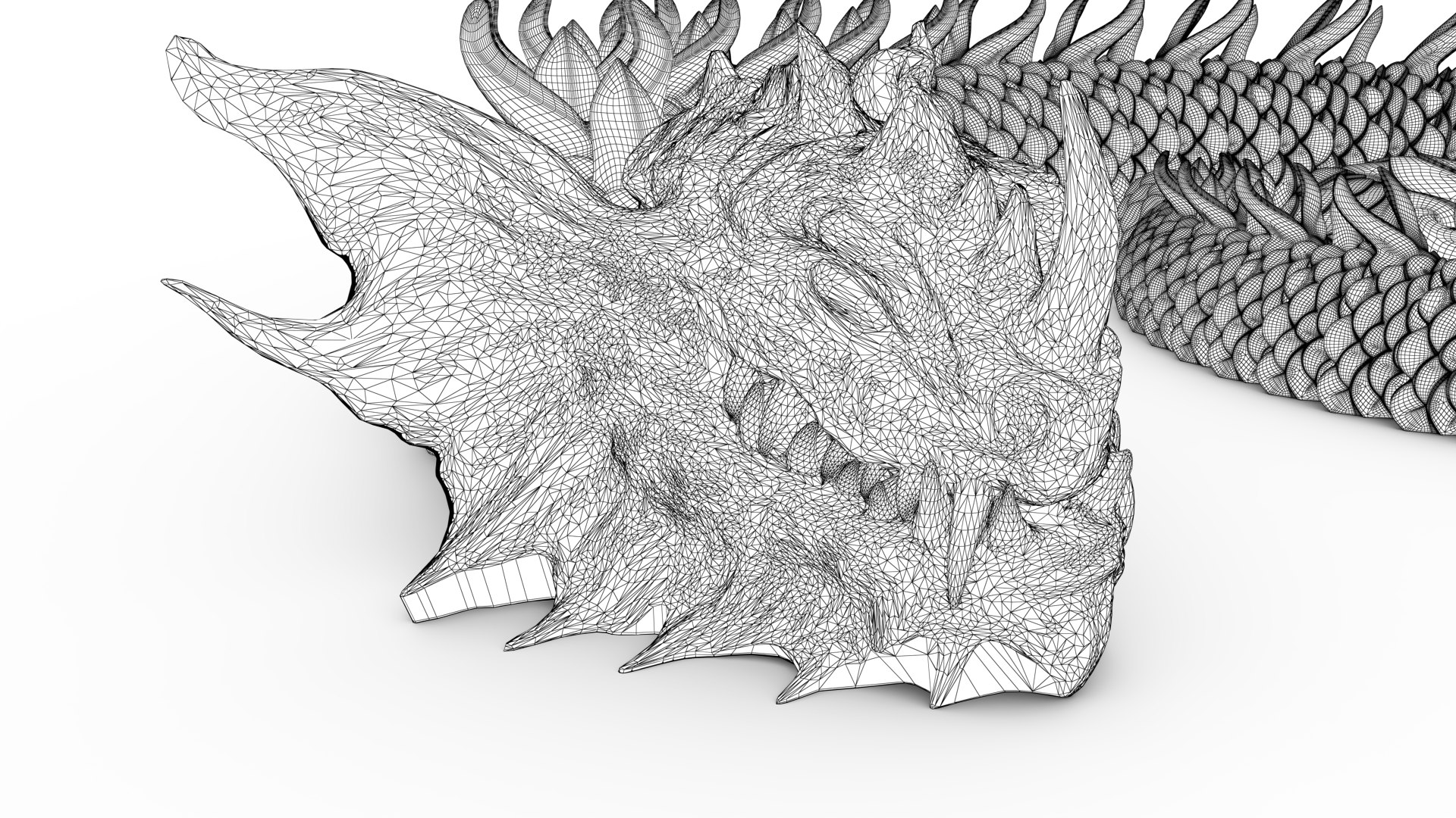 3D Articulated Dragon 01 - TurboSquid 2037630