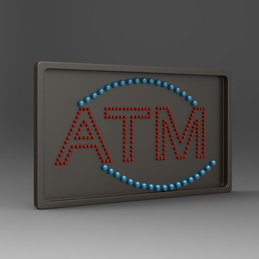 3d Neon Sign Model