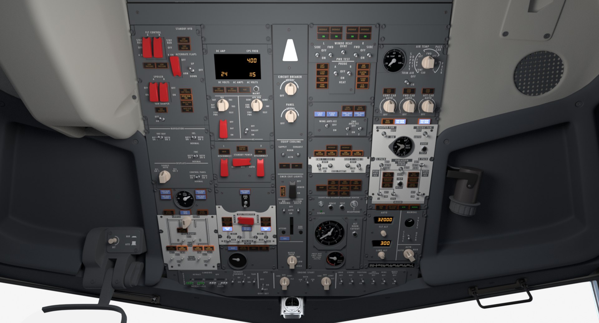 3D Boeing 737 Cockpit - TurboSquid 1242411