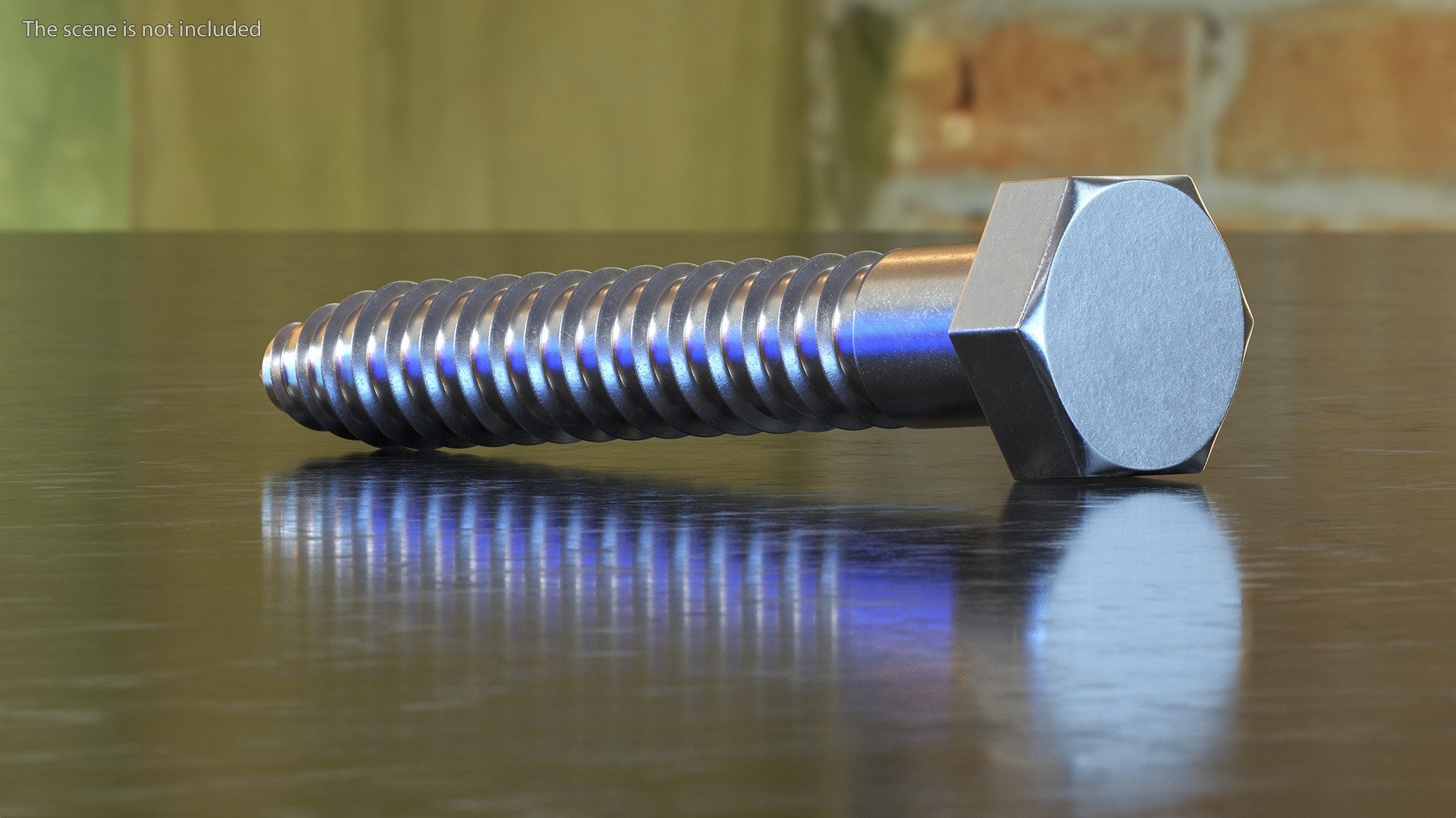 3D Lag Bolt Model - TurboSquid 2240389