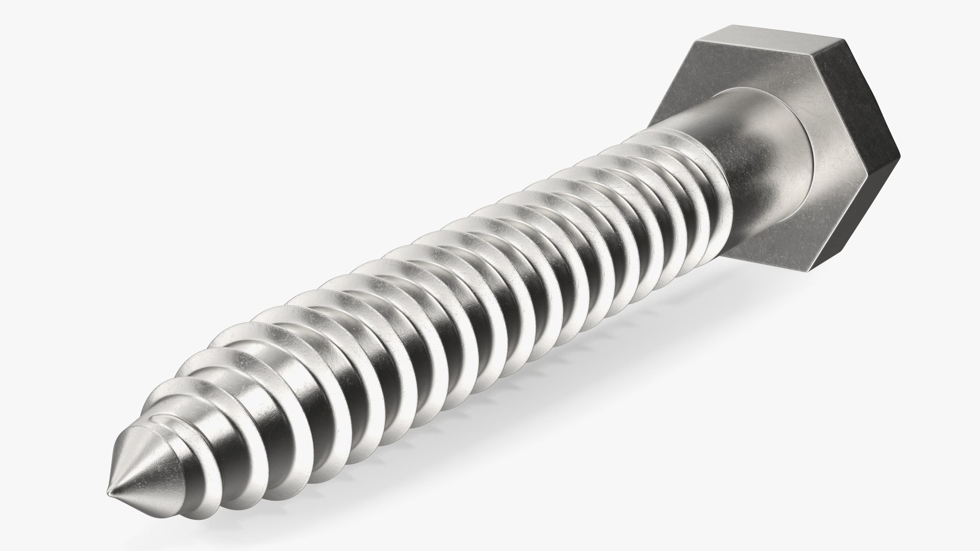 3D Lag Bolt Model - TurboSquid 2240389