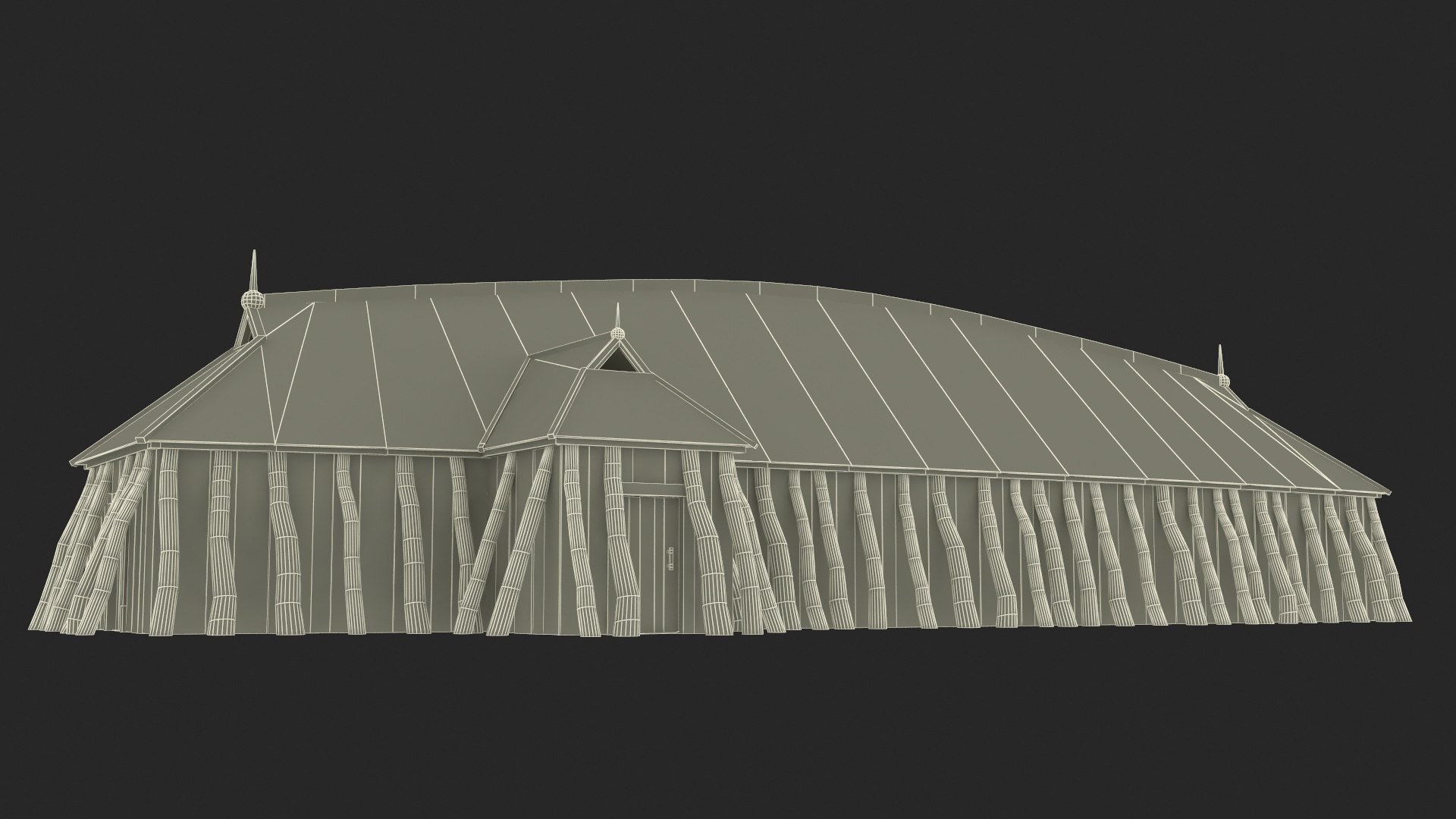 3D Scandinavian Vikings Longhouse - TurboSquid 2148994