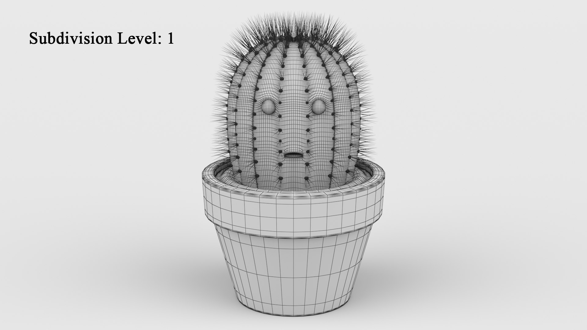 3D Model Toy Cactus - TurboSquid 1591479