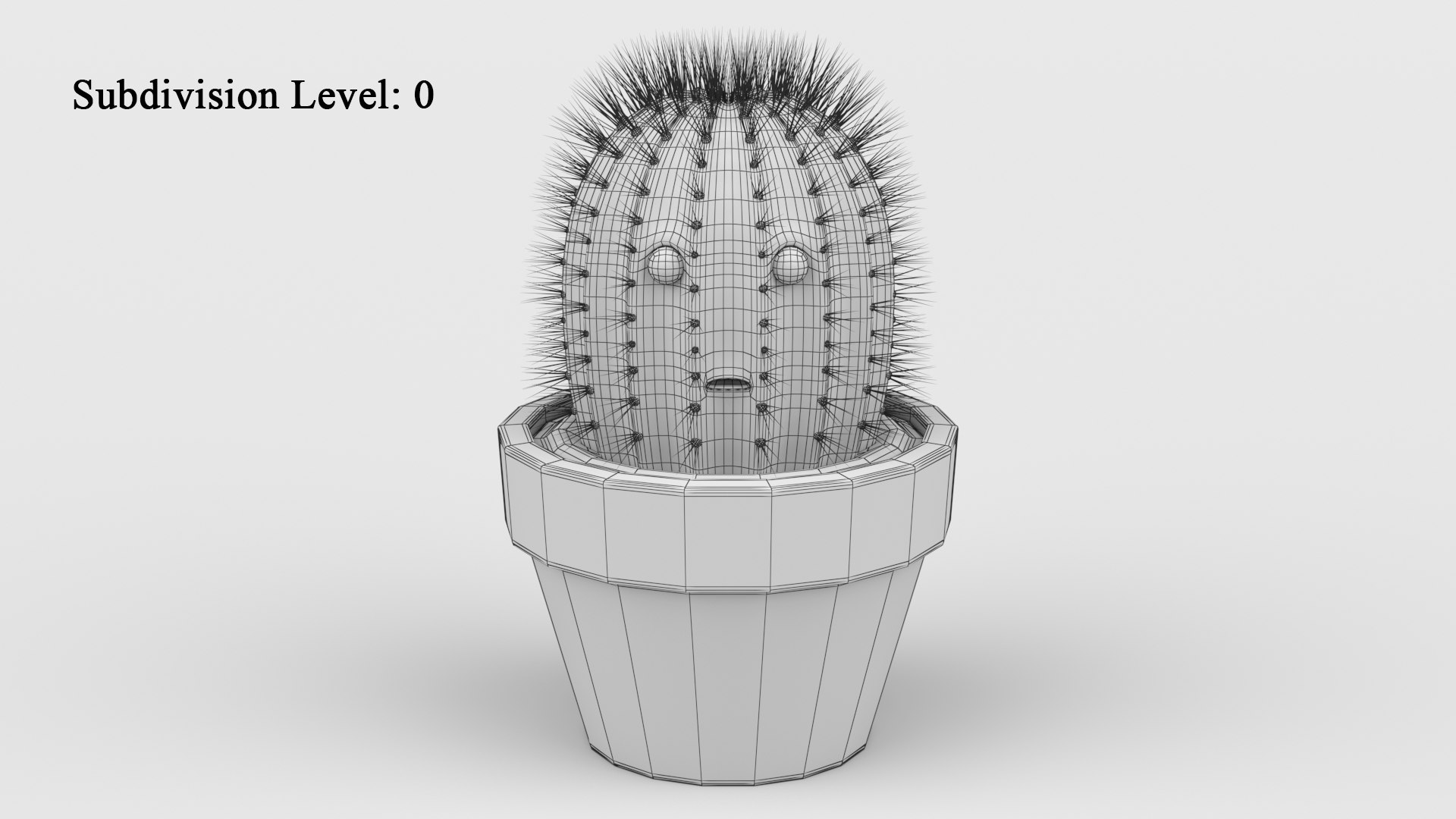 3D Model Toy Cactus - TurboSquid 1591479