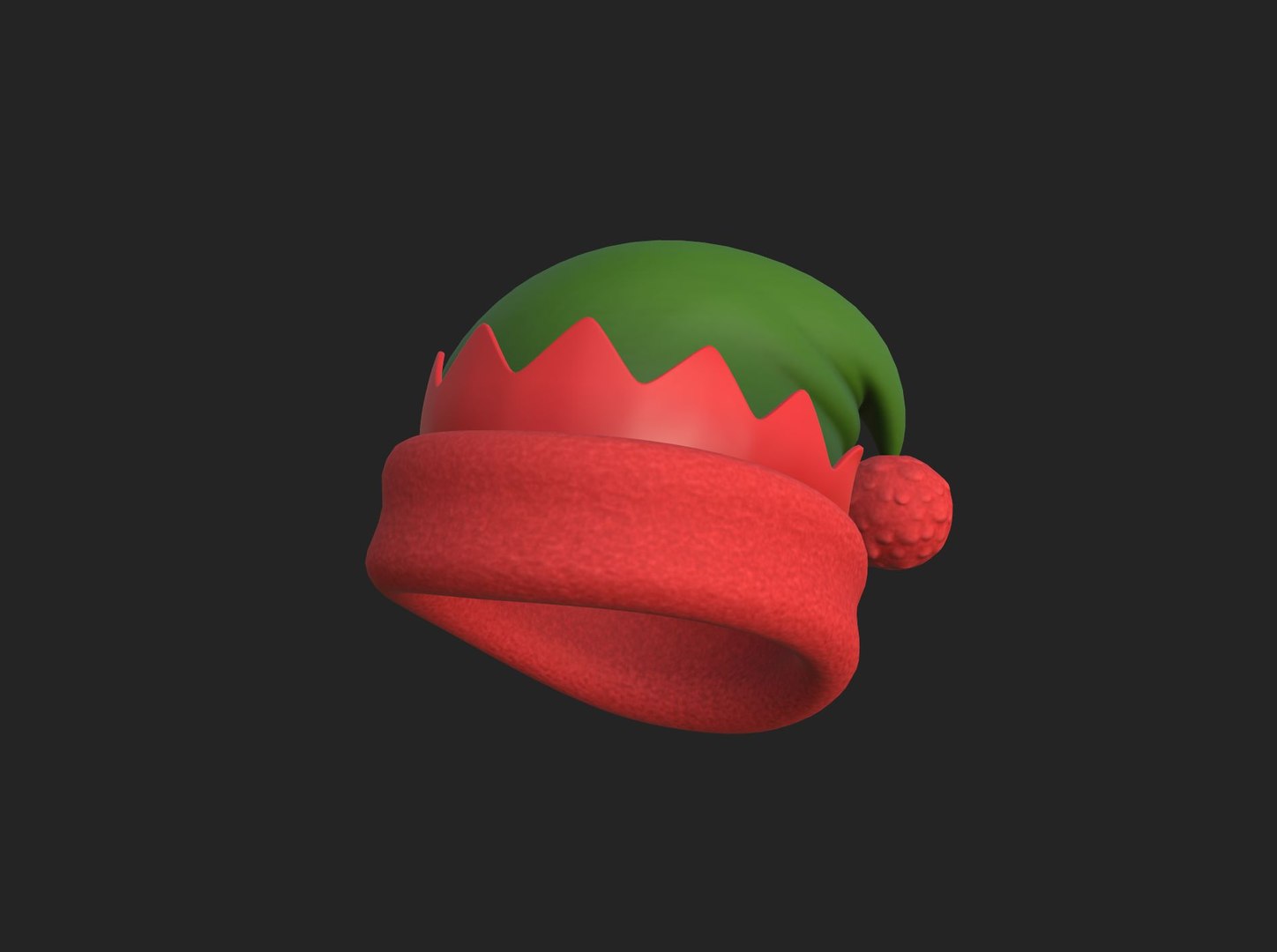 Hat064 Elf Nightcap 3D Model - TurboSquid 2337703