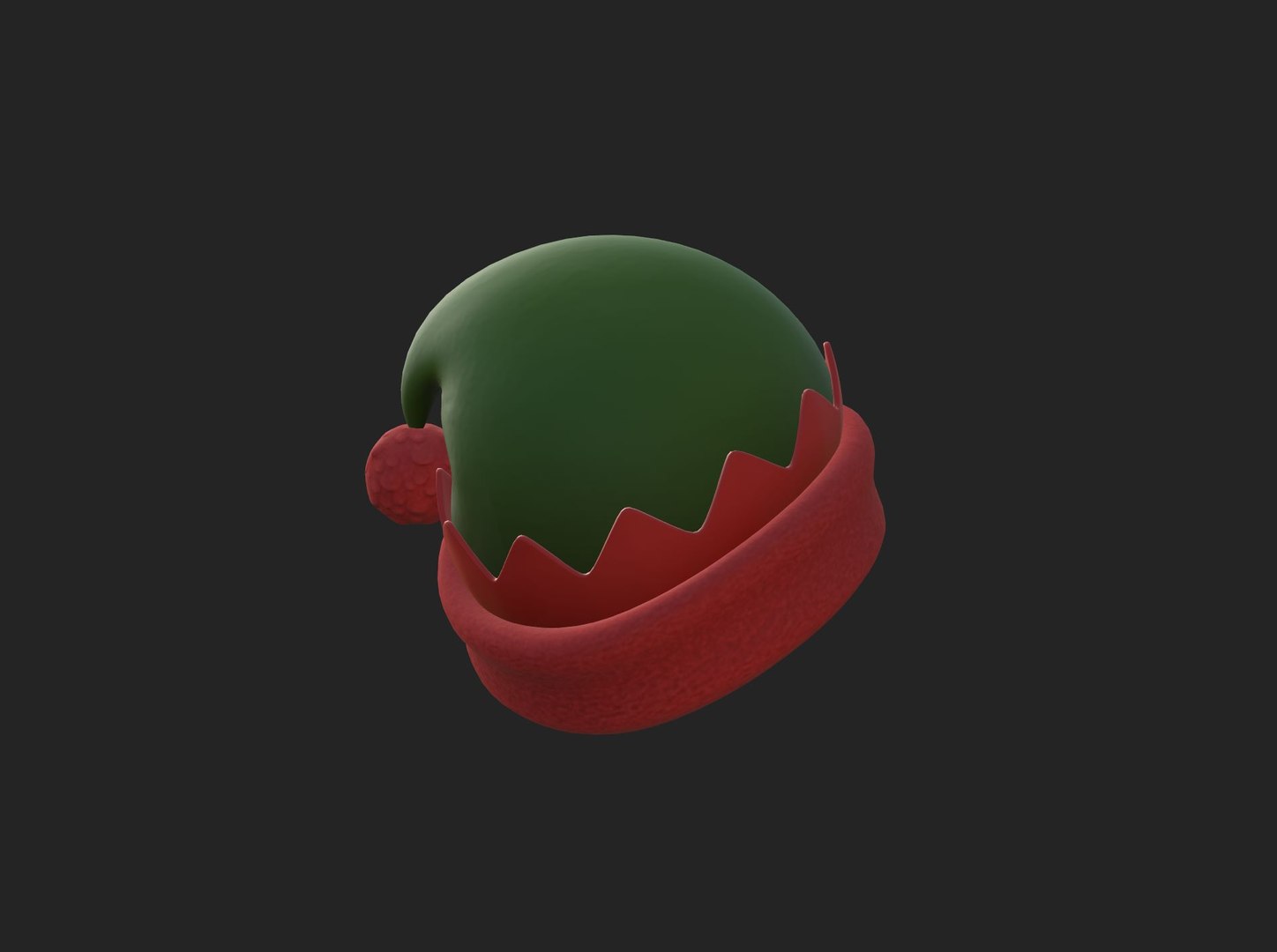 Hat064 Elf Nightcap 3D Model - TurboSquid 2337703