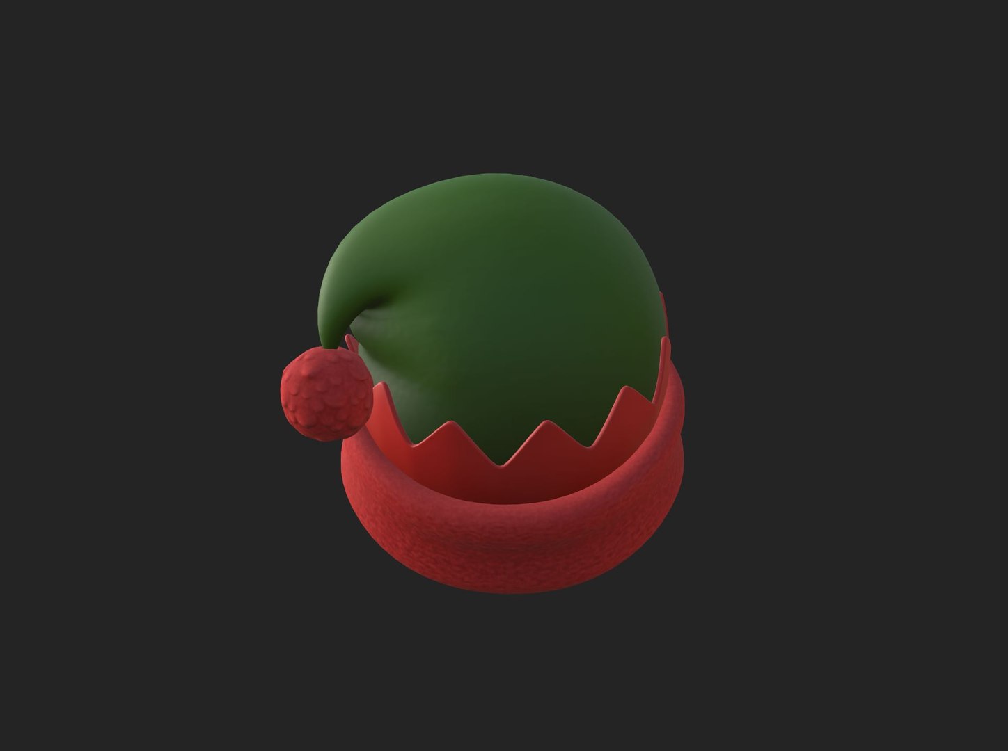 Hat064 Elf Nightcap 3D Model - TurboSquid 2337703