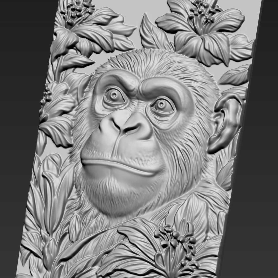 Monkey 3D Model - TurboSquid 2439490