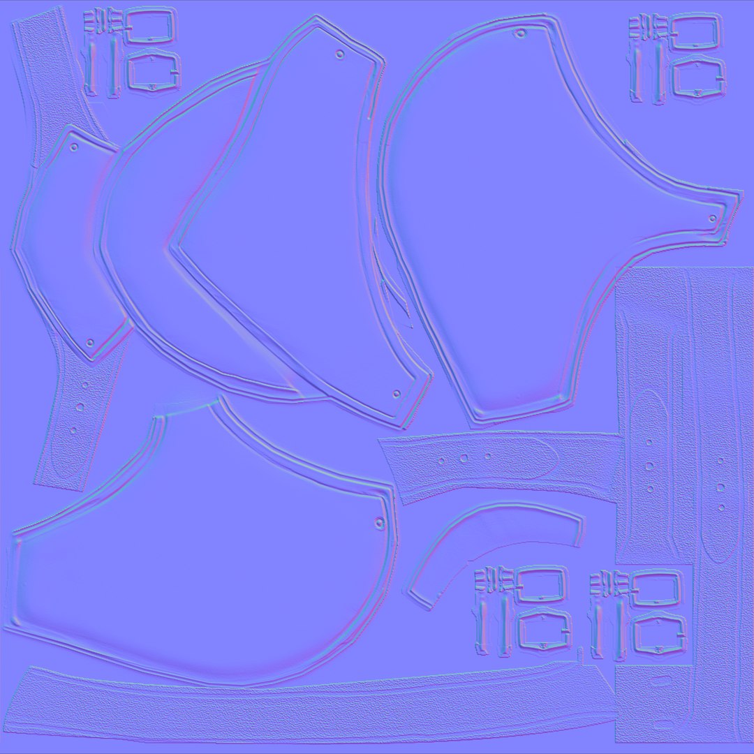 Metal Bra And Shoulder Shield 3D Model - TurboSquid 1758336