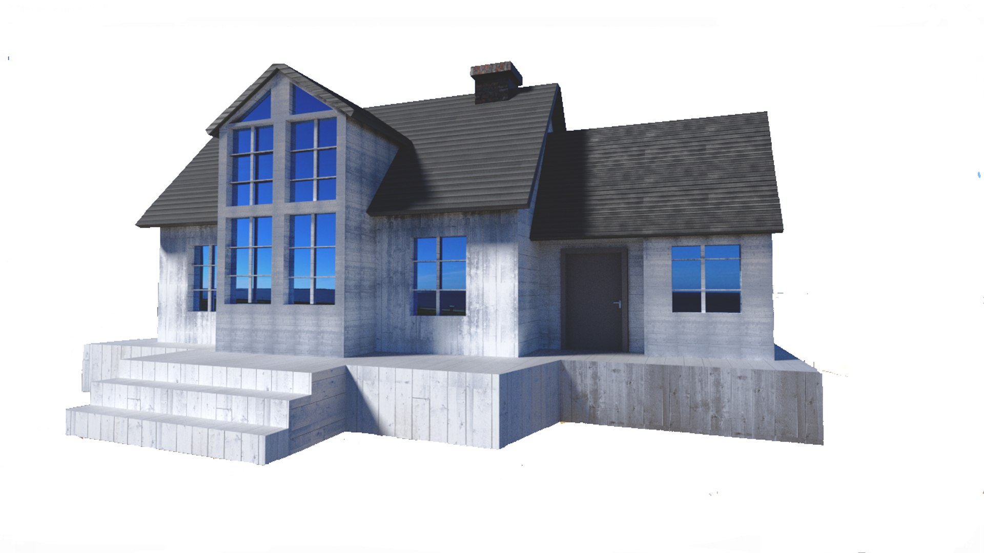 House Architectural 3D Model - TurboSquid 1235645