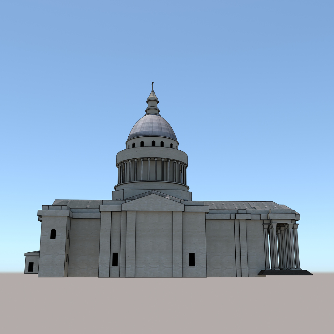 Free Pantheon 3D model - TurboSquid 1922520