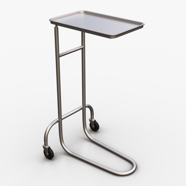 3d model medical mayo stand