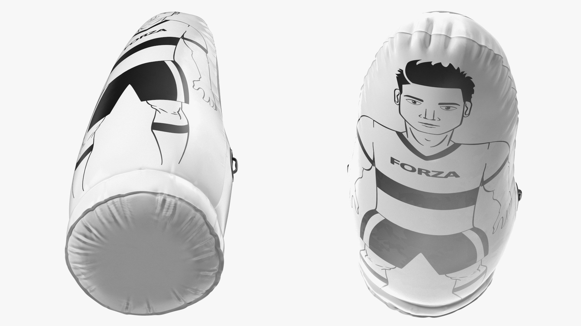 3D Forza Pro Soccer Air Mannequin Senior White - TurboSquid 2022380