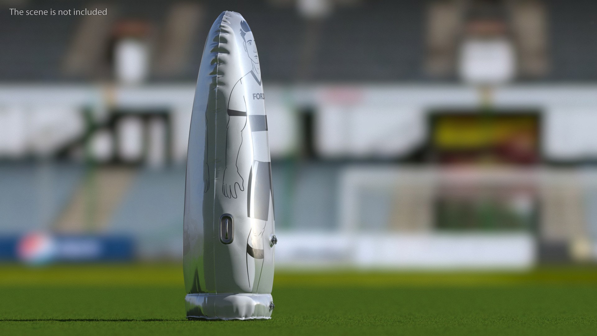 3D Forza Pro Soccer Air Mannequin Senior White - TurboSquid 2022380