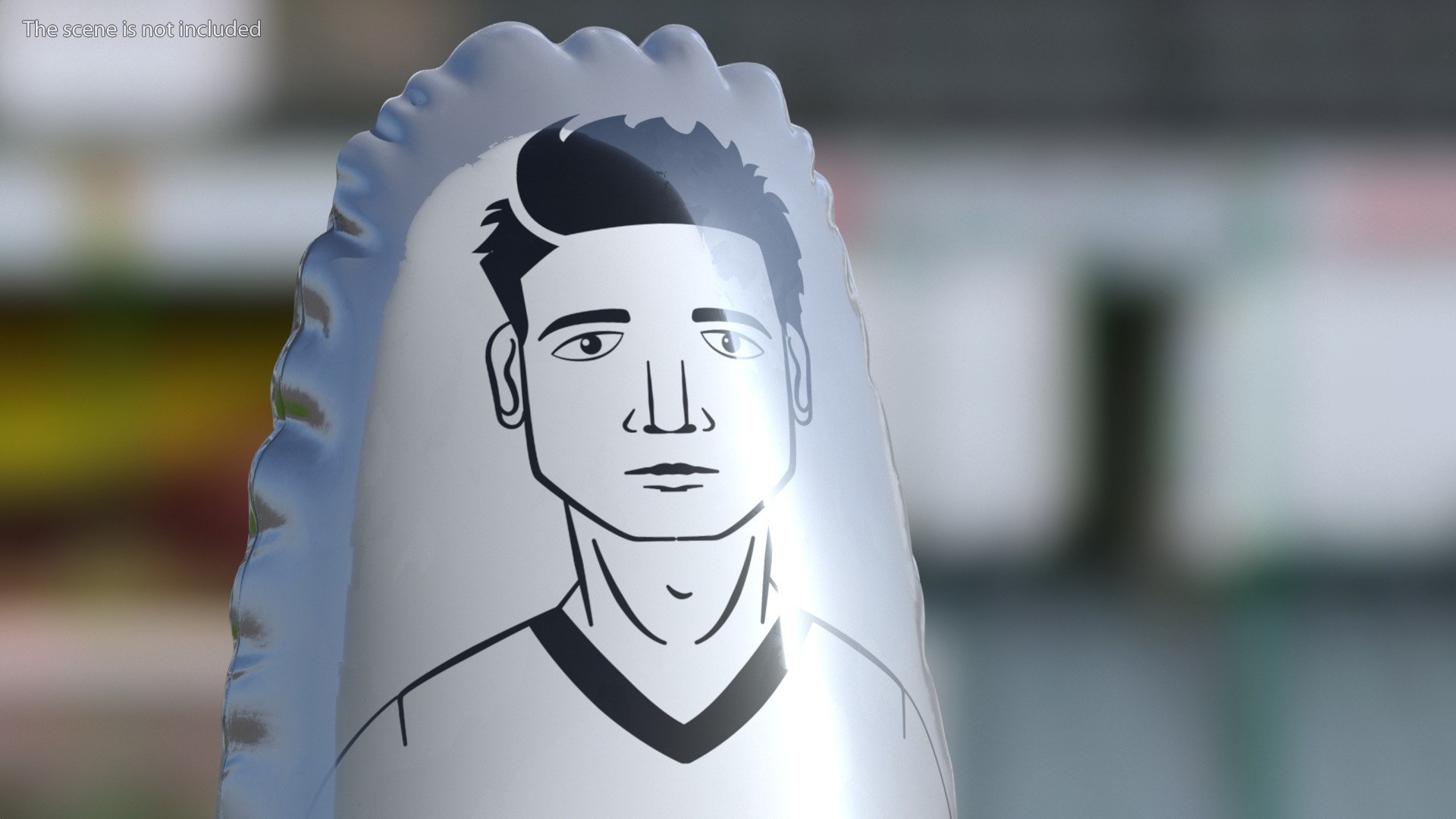 3D Forza Pro Soccer Air Mannequin Senior White - TurboSquid 2022380