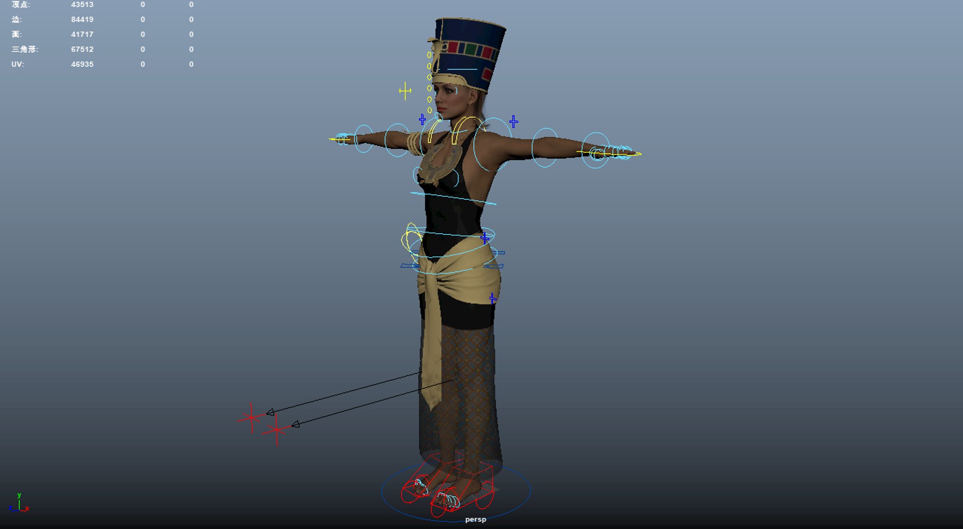 Queen Model - TurboSquid 2249999