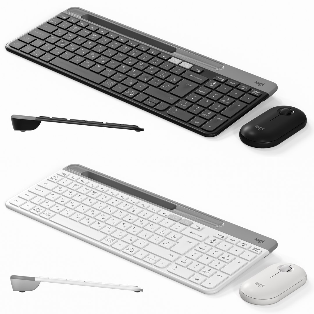 LOGITECH K580 Slim 3D - TurboSquid 1978055