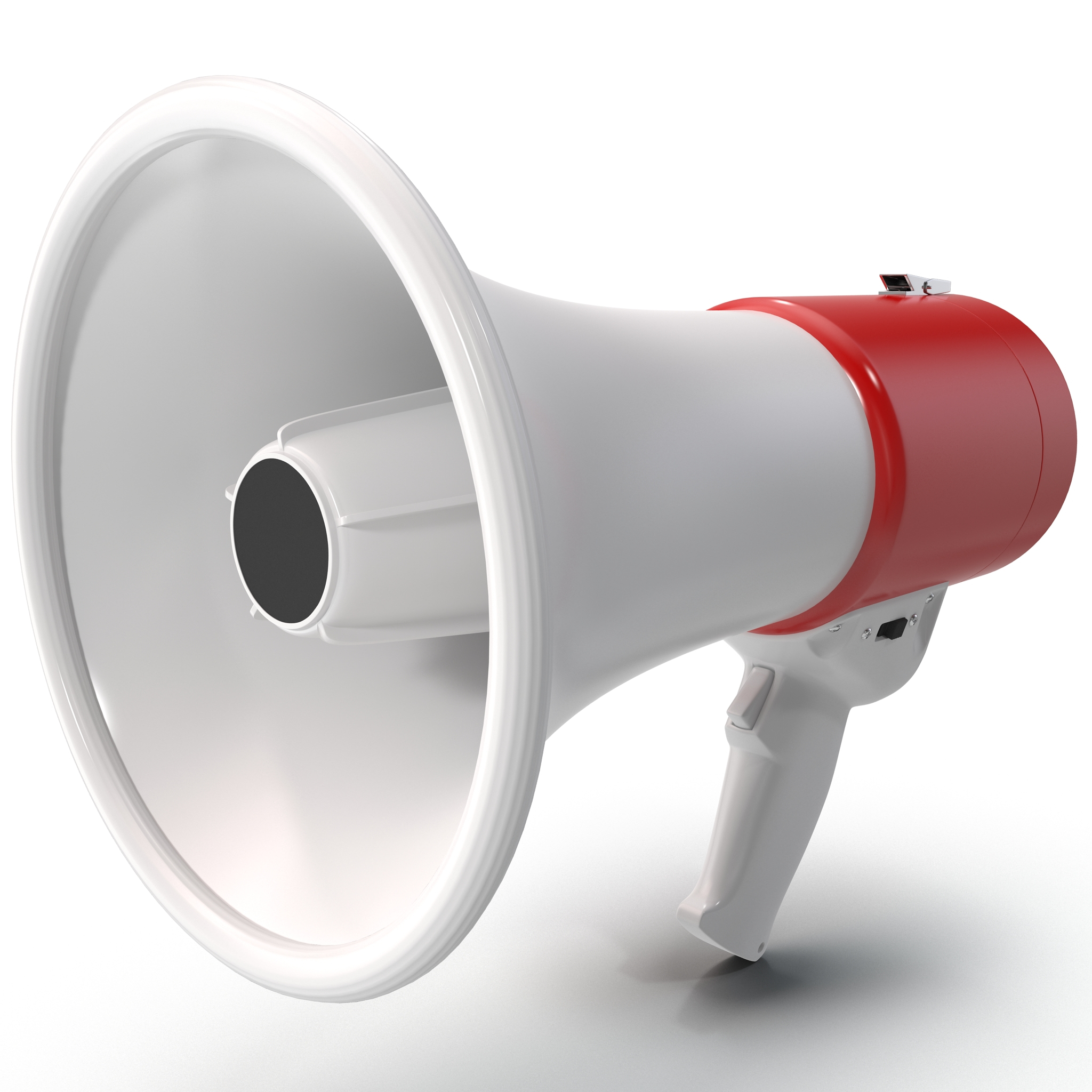 3d megaphone 2 model